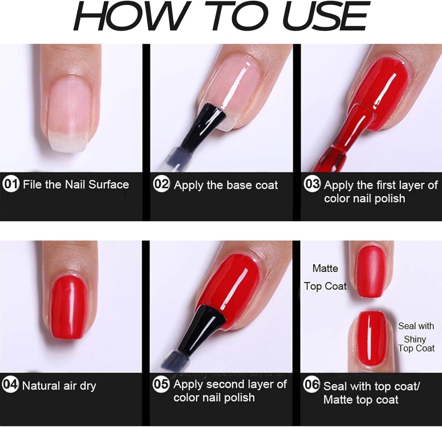 how to color nail polish