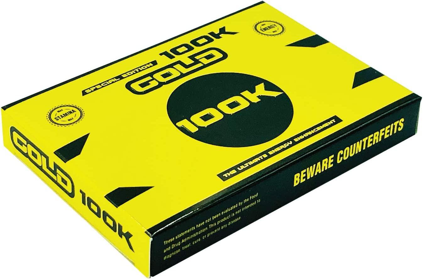 Special Edition Gold Pill 20 Capsules - Male Performance Enhancer for ...