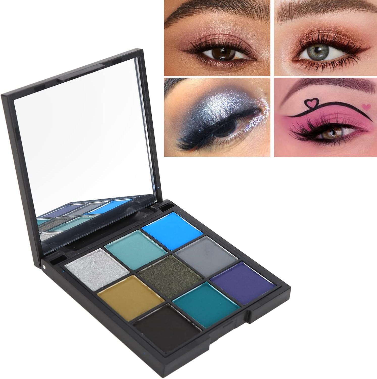 9 Colors Eyeshadow Palette Makeup Palette Eye Shadows Easy Coloring ...