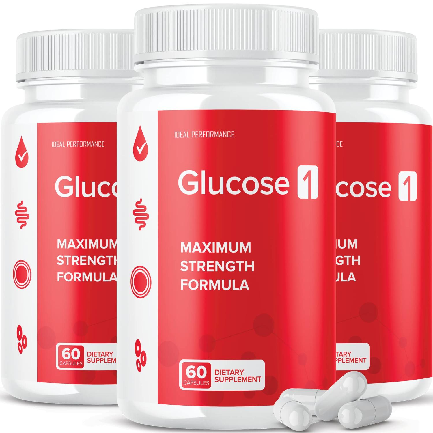 Ideal Performance Glucose1 Pills 180 Capsules (3 Pack) - Energy & Endurance Support | Buy Now ...