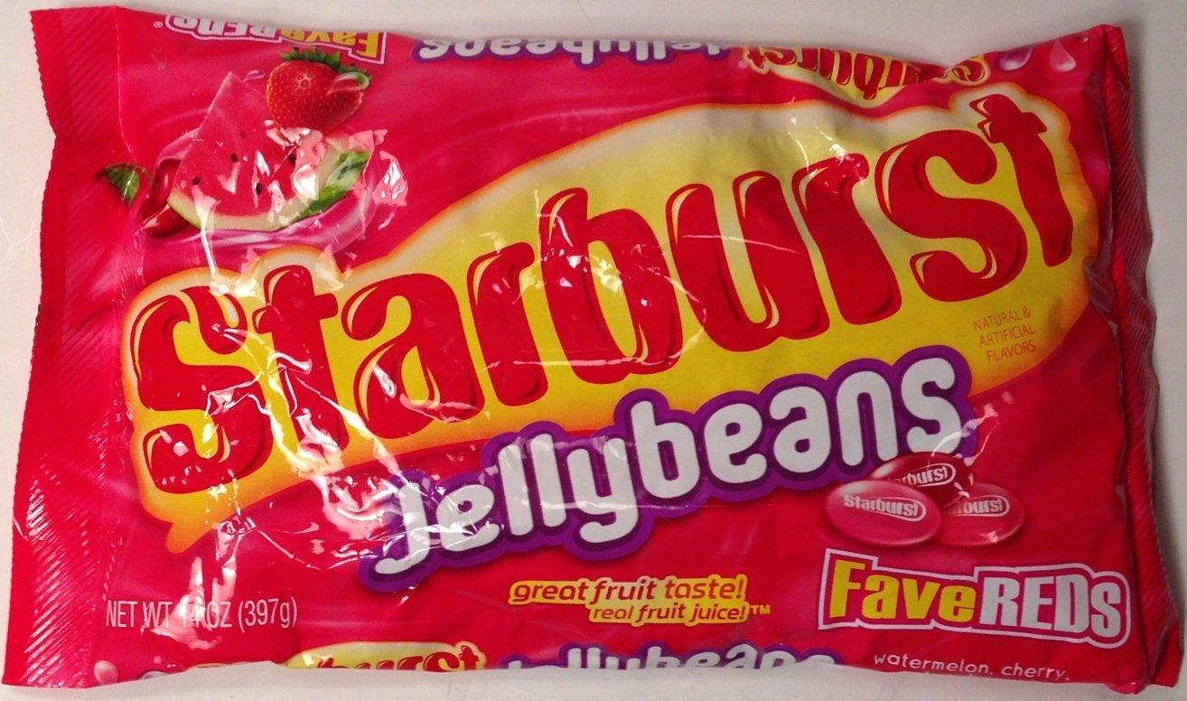 Starburst Fave Reds Jelly Beans - Watermelon, Cherry & Strawberry - 14 ...