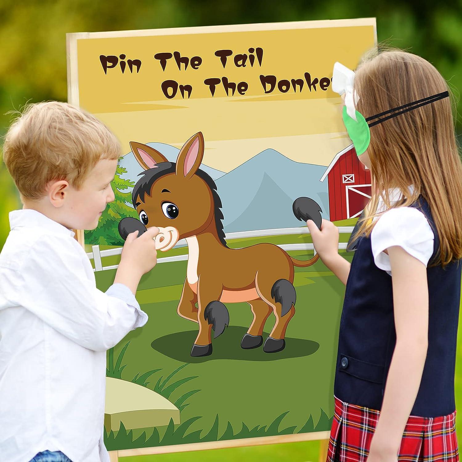 Pin The Tail On The Donkey Poster