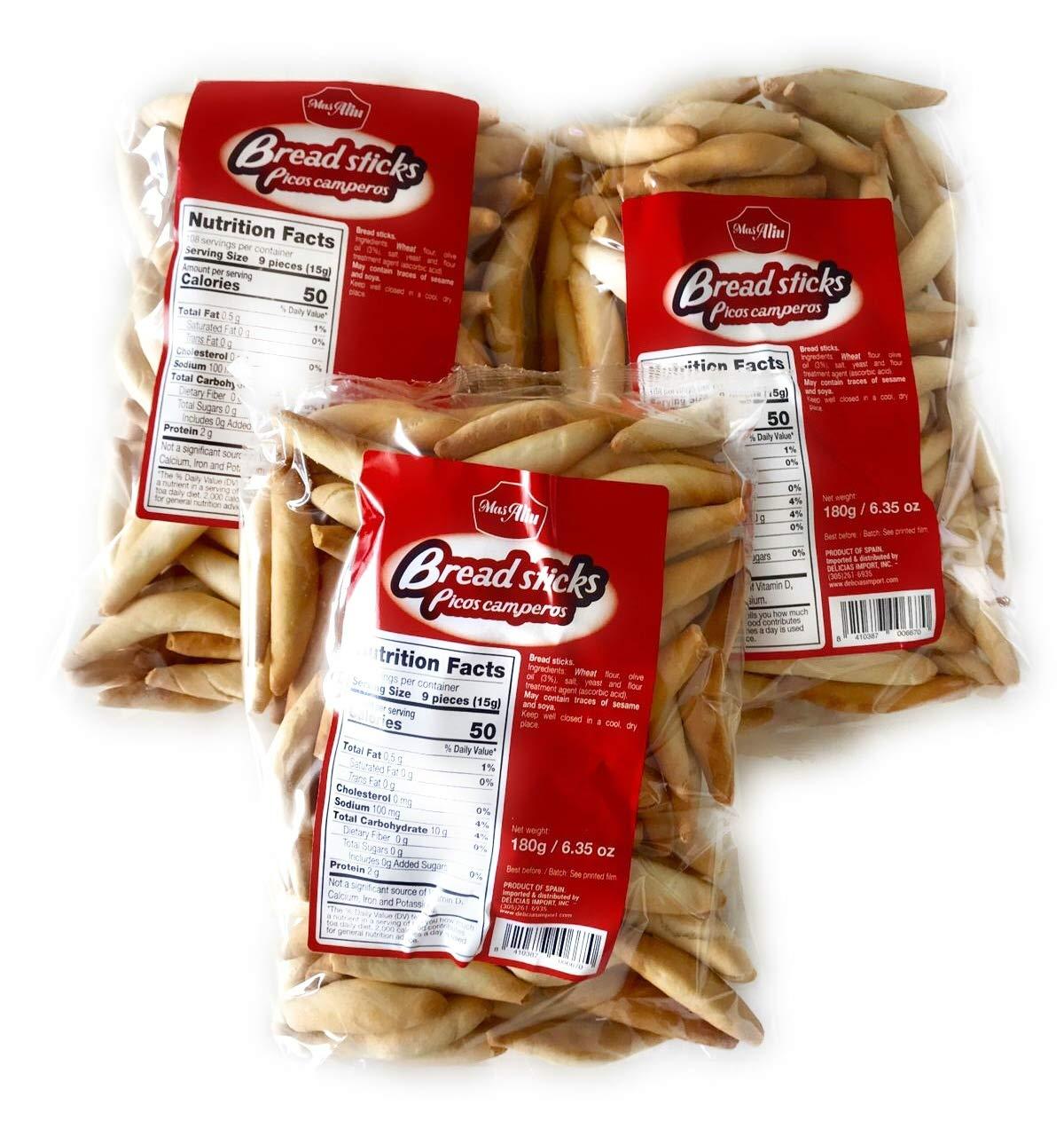 Picos Camperos by Mas Aliu - Authentic Spanish Bread Sticks | Buy Now ...