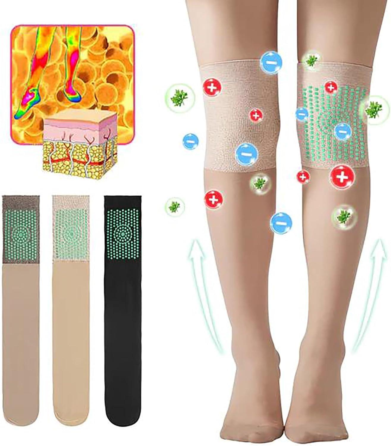 Gasma Ionic Correction Lymphatic Detox Long Hose Silk Stockings ...