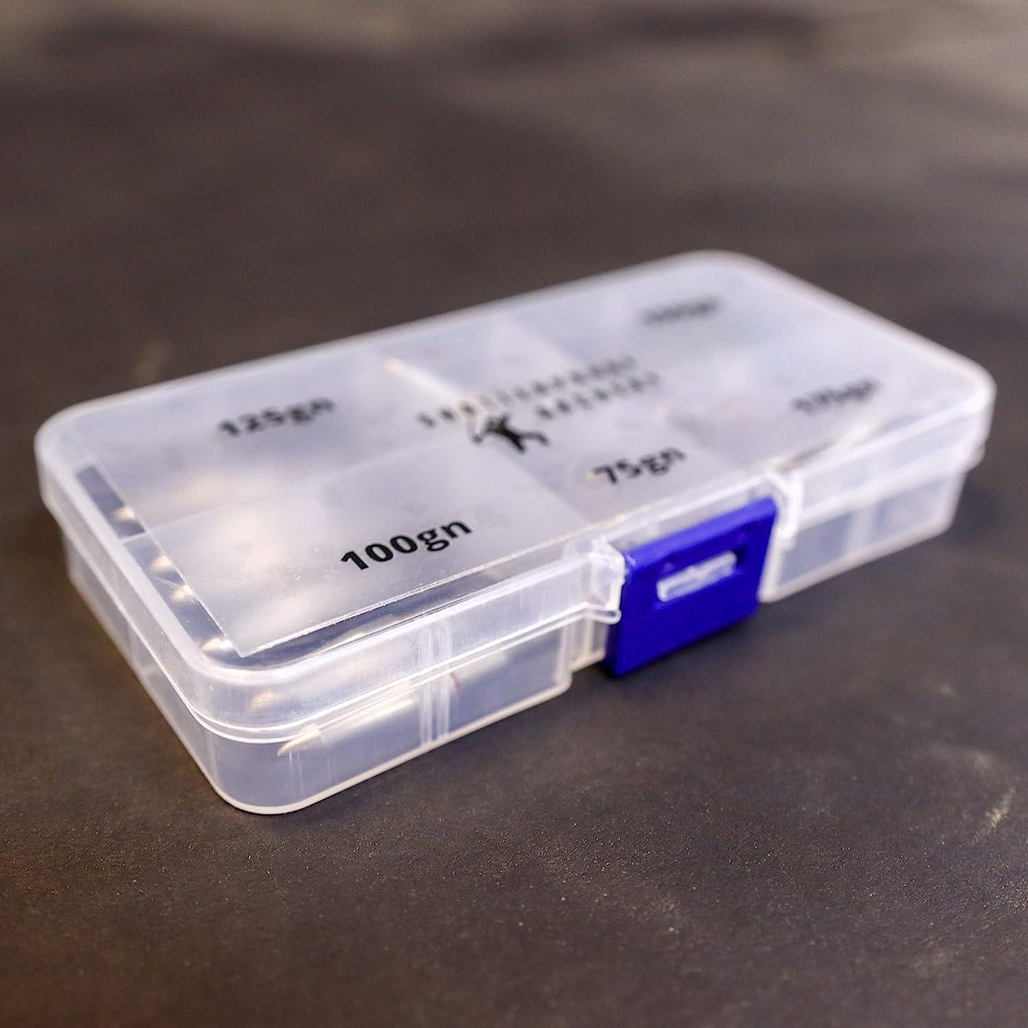 Shatterproof Archery Field Point Test Kit - 15 Pieces (75gn-175gn ...