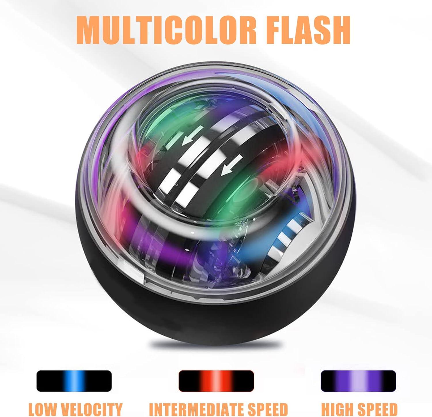Shop Aicrynic Gyroscopic Hand Trainer - LED Wrist Coaching Ball ...