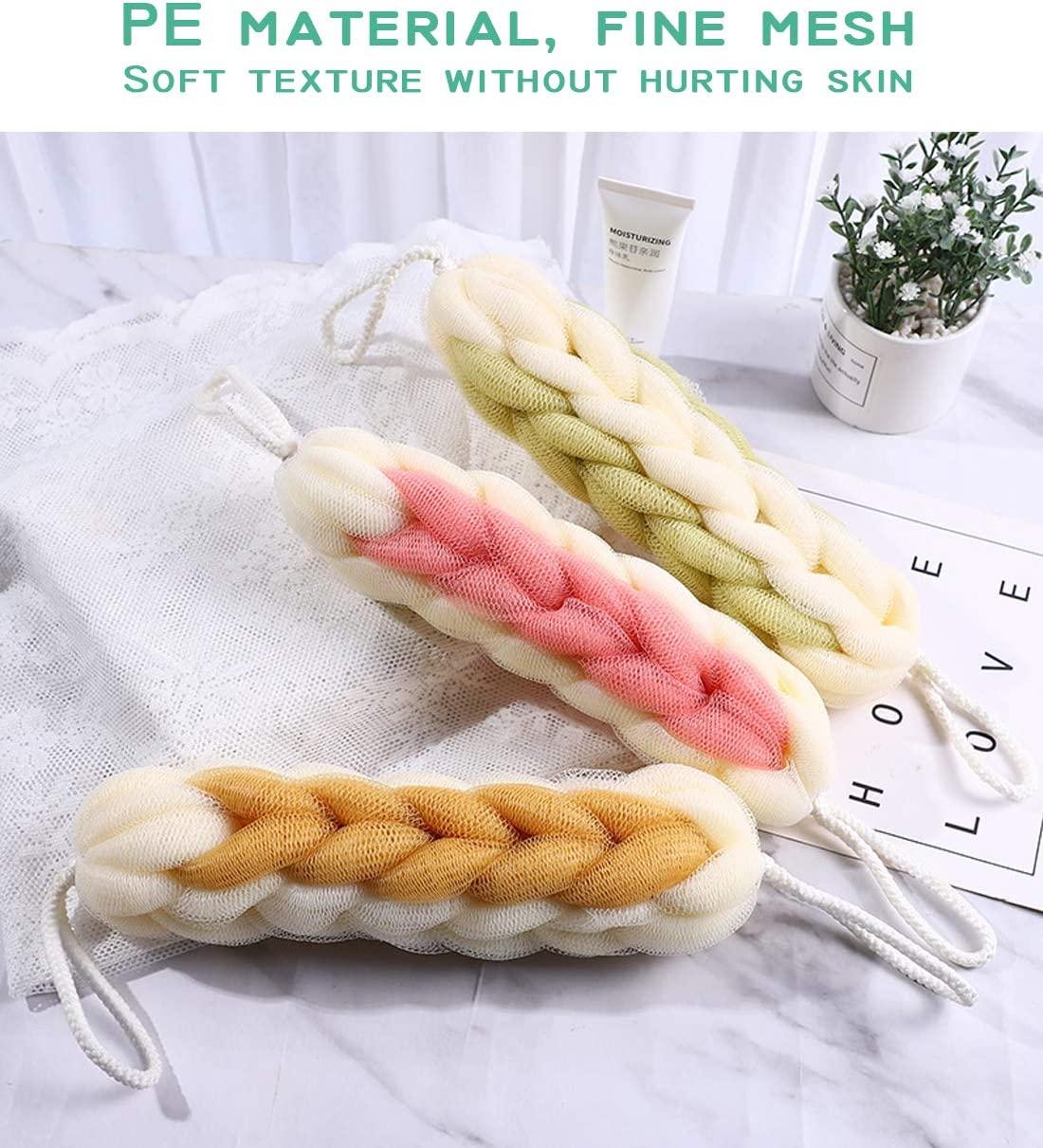 AARainbow 2 Pack Long Stretch Back Sponge with Rope Handles ...