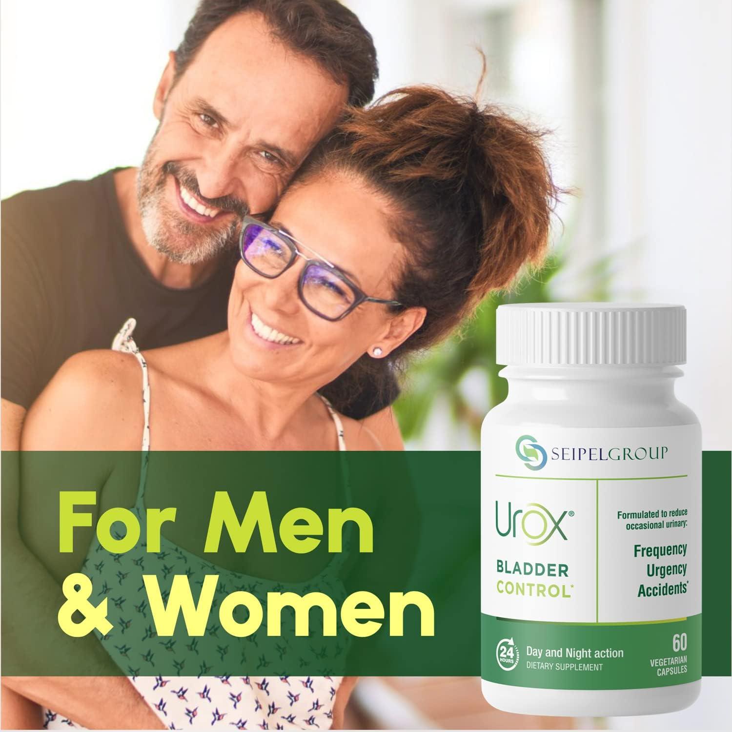 UROX Bladder Control Supplement for Men & Women - Reduce Urinary ...