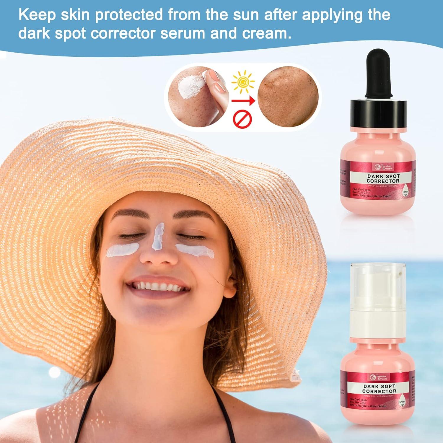 Dark Spot Remover for Face and Body - Melasma, Sun Spots, Freckle, Hyperpigmentation Treatment ...