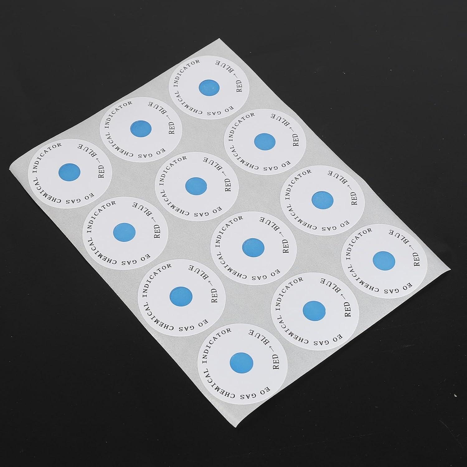 EO Indicator Stickers Copper Plate Sticker Color Changed Label for ...