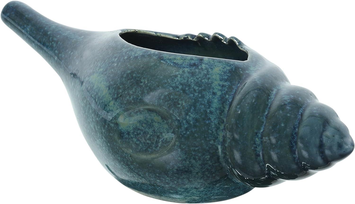 Qimacplus Leak Proof Durable Ceramic Neti Pot Non-Metallic and ...