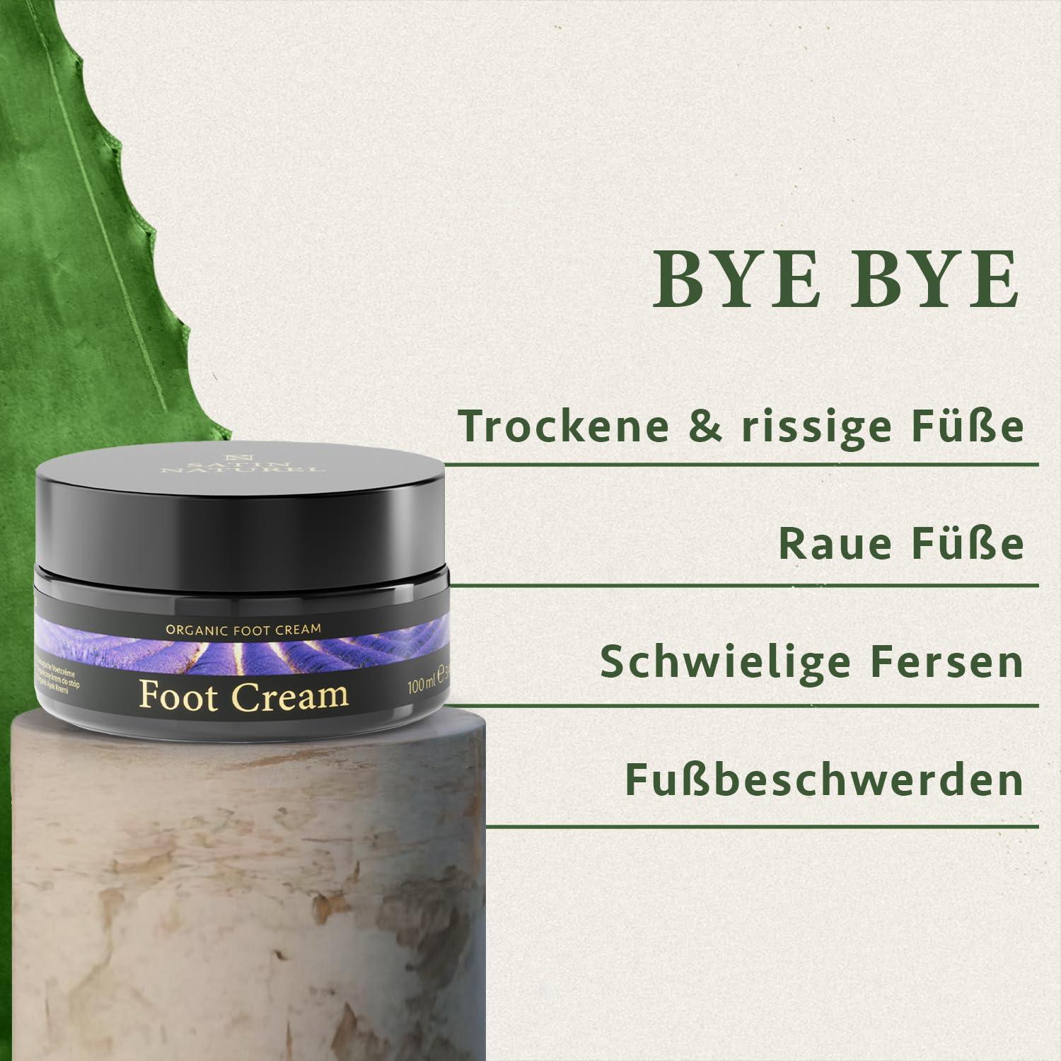 Revitalize Dry Feet with Vegan Foot Cream - Shea Butter Organic Aloe ...