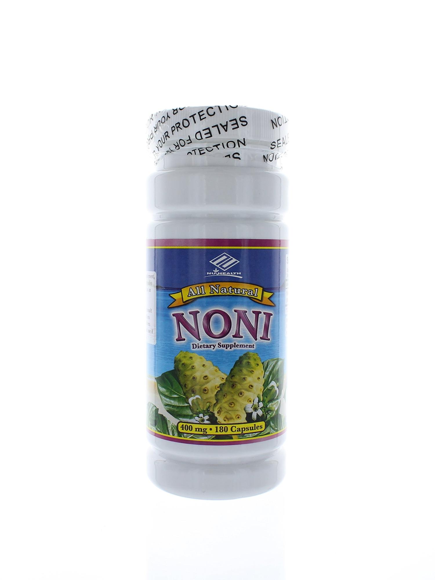 Nu Health Noni 400mg - 180 Capsules | Pure Noni Extract Supplement ...