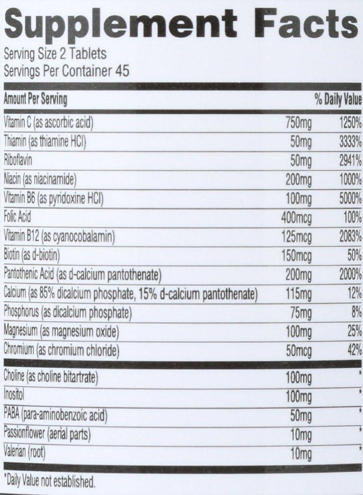 365 Everyday Value High Potency B-Complex 90 ct - Essential B Vitamins ...