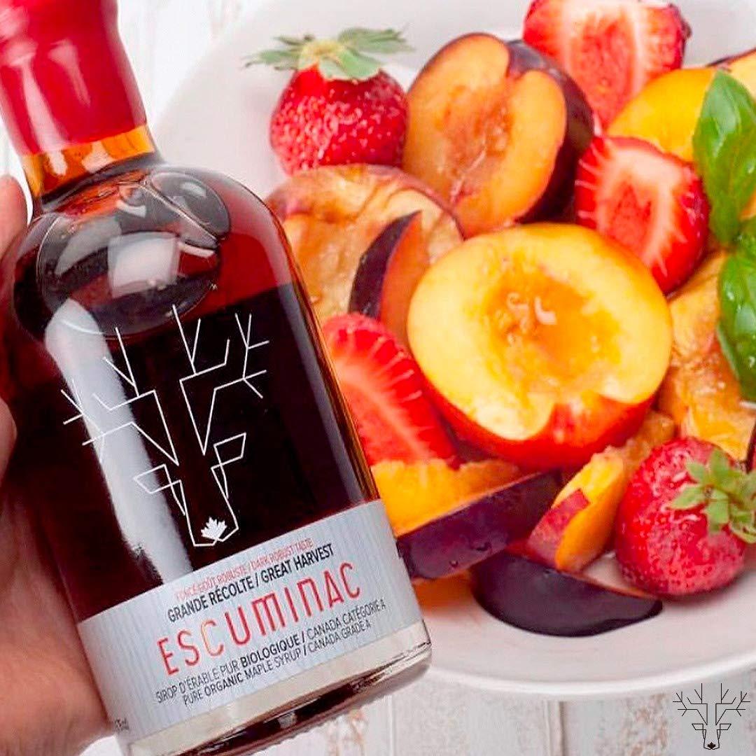 Escuminac Maple Syrup Gift Set - 100% Pure USDA Organic | 3 Harvests ...