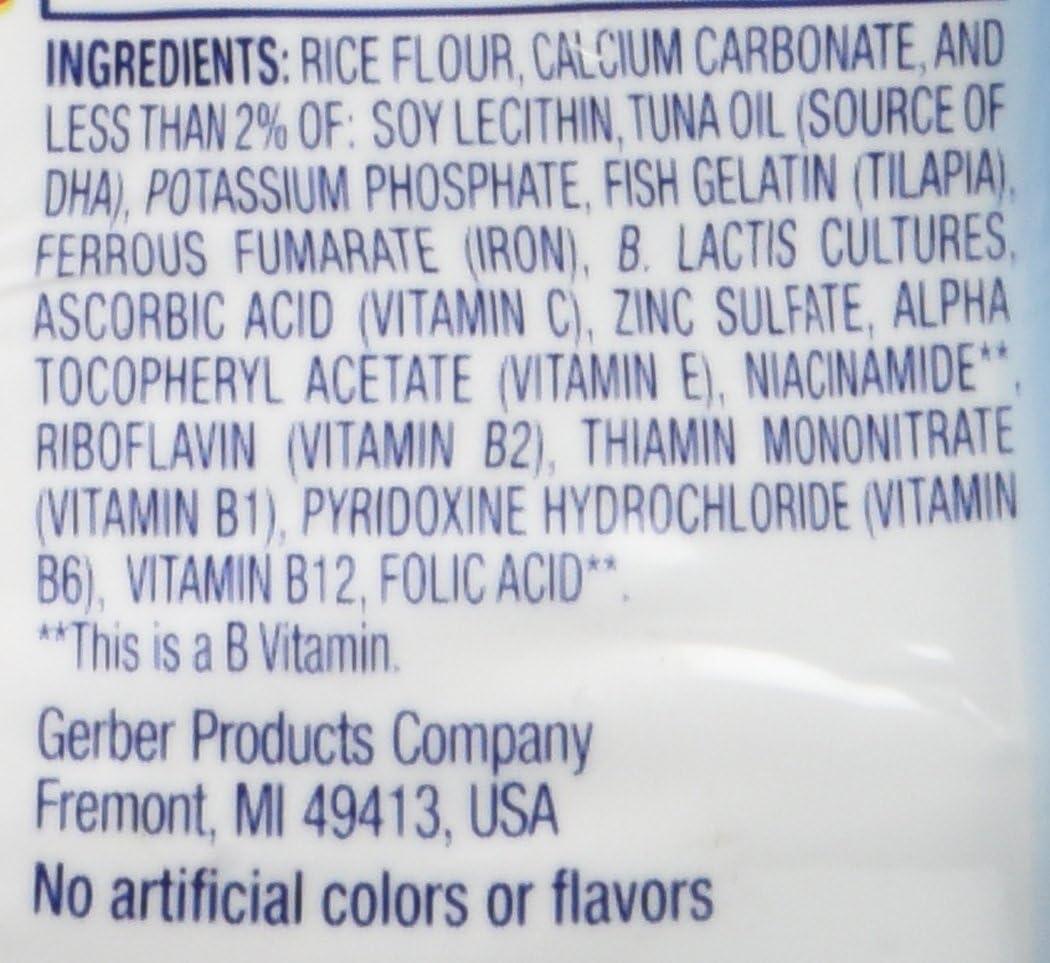 Gerber Baby Cereal DHA and Probiotic Rice 8 Oz