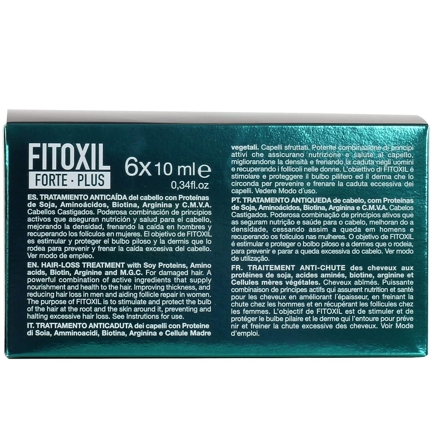 Tahe Botanic Fitoxil Forte Plus Hair Loss Treatment 6x10 ML - Advanced ...