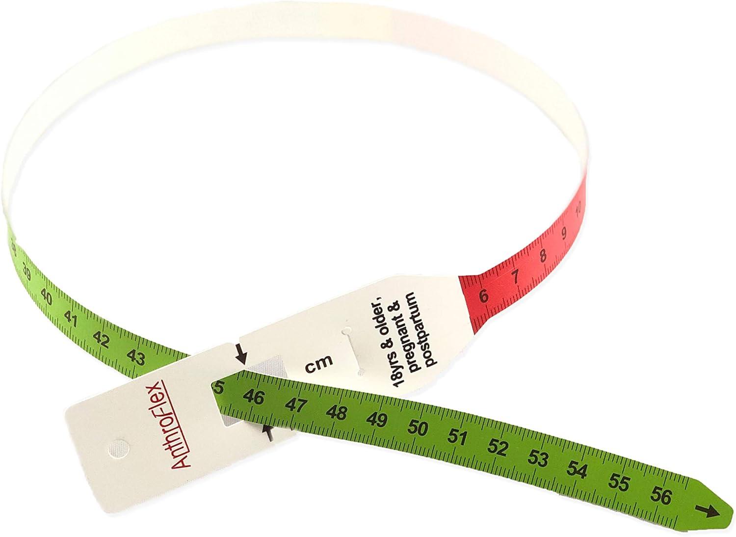 (Pack of 10) AnthroFlex Mid-Upper Arm Circumference MUAC Tape Measure ...