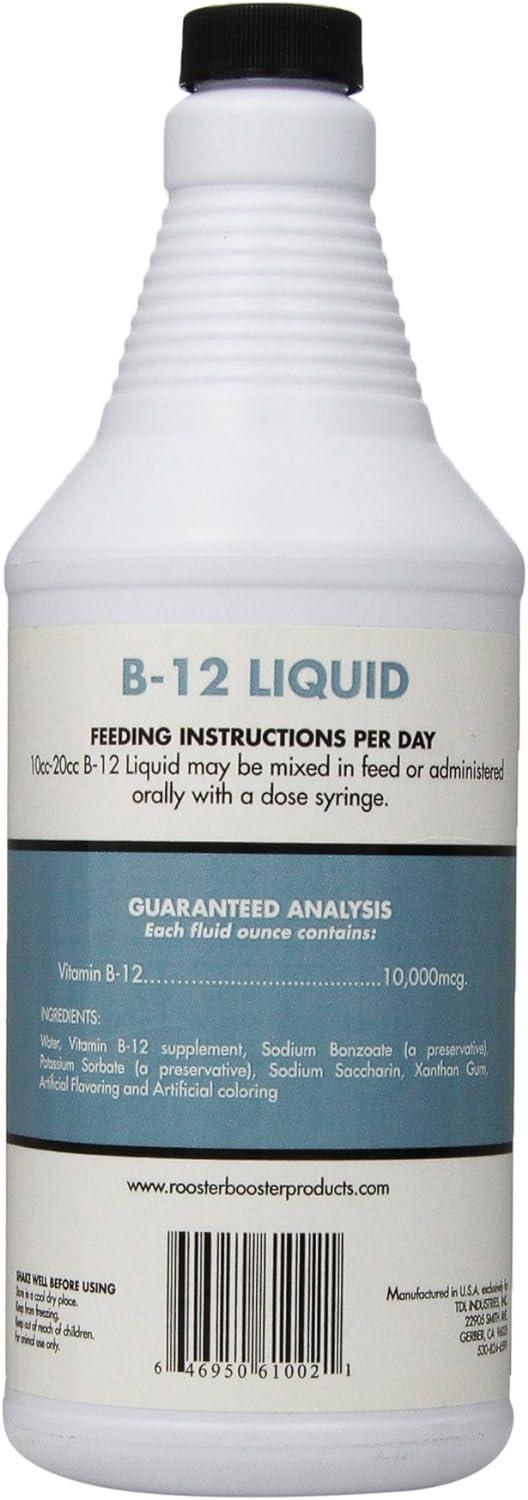 Rooster Booster B-12 Sheep and Goat Liquid - 32oz | Buy Now with ...