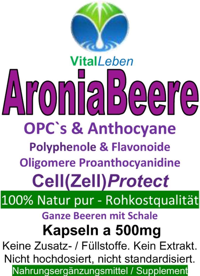 Aronia Berries OPC Cell Protect - 240 Powder Capsules | Antioxidants ...