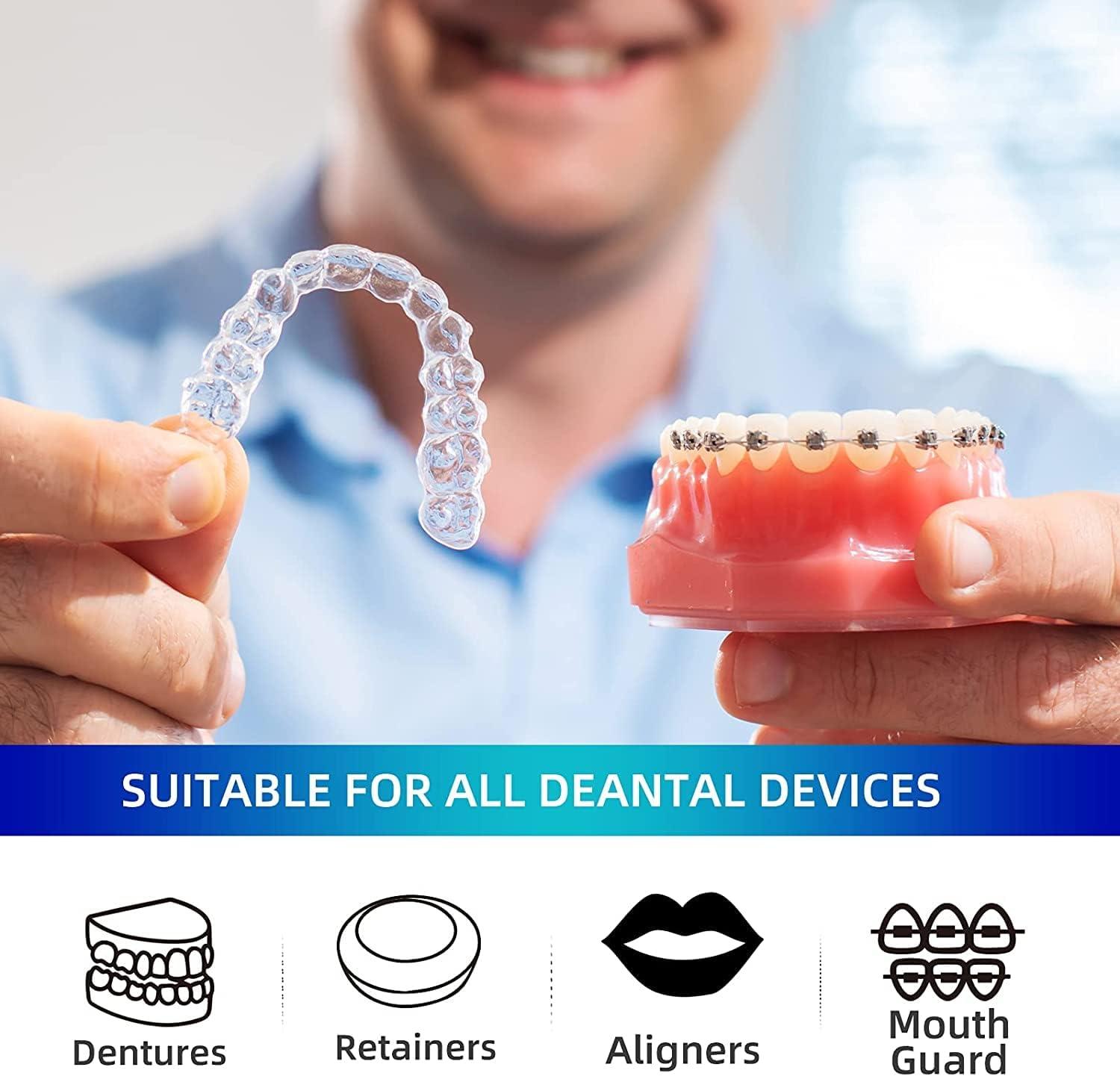 Y-kelin Orthodontic Retainer Cleansing Tablet 96 Count - Effective ...