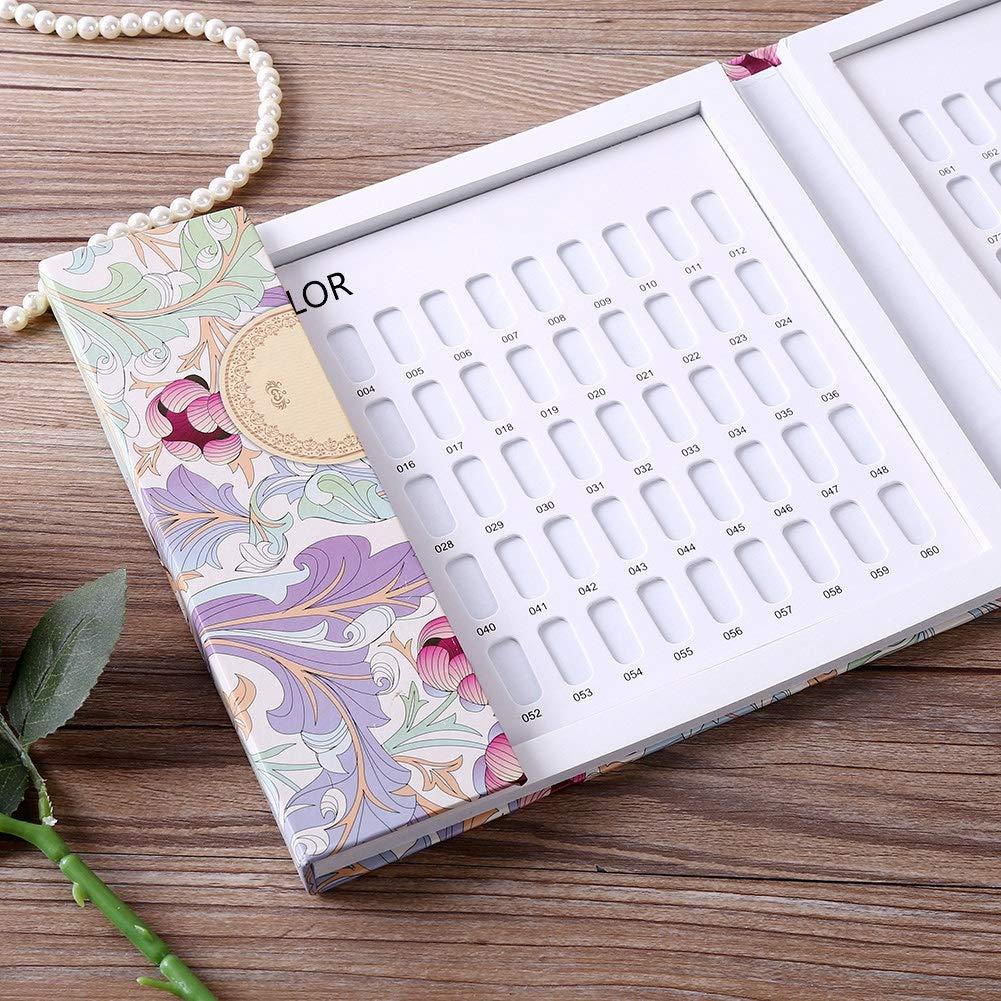 2 Types of Nail Color Cards - Inlay Nail Art Display Boards for Salons ...