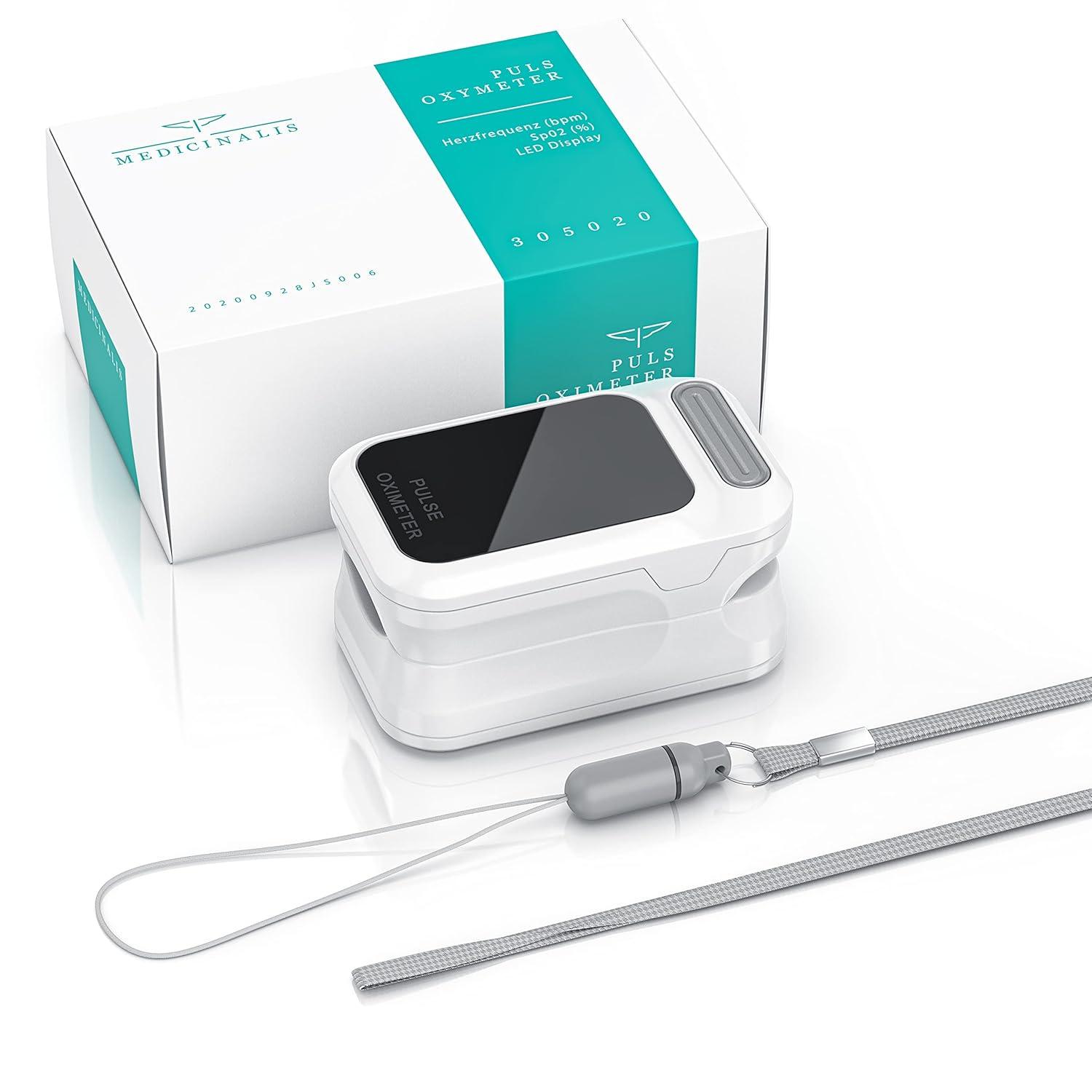 Medicinalis Pulse Oximeter - Accurate Heart Rate & SpO2 Monitoring ...