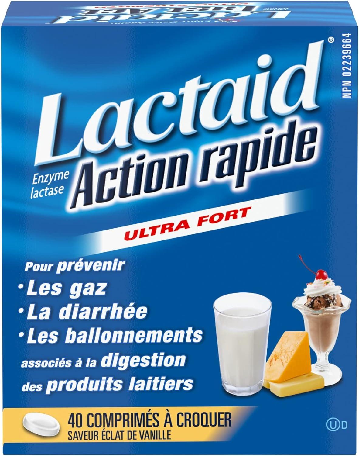 lactase action