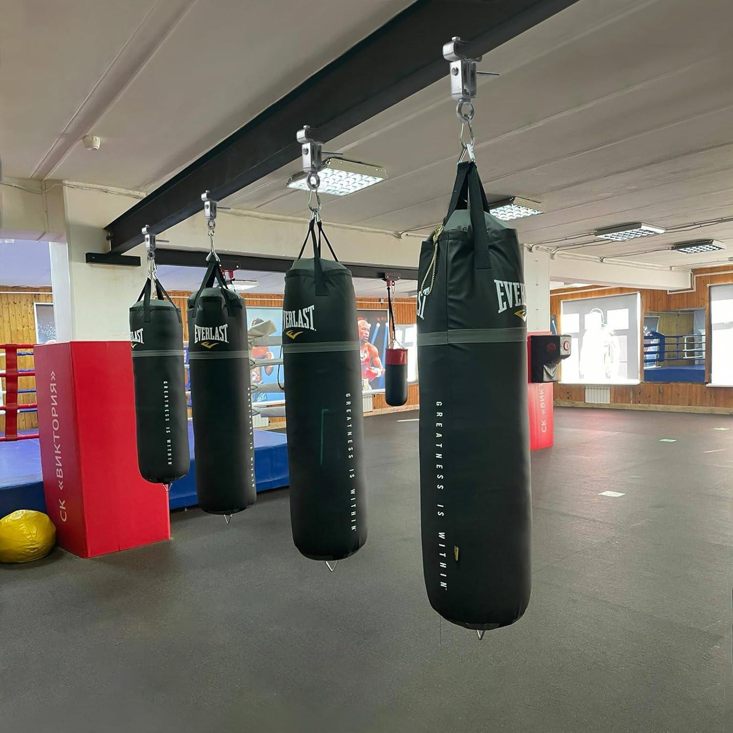 SupaWay Heavy Duty Steel I-Beam Clamp for Boxing Bags | Adjustable 63mm ...