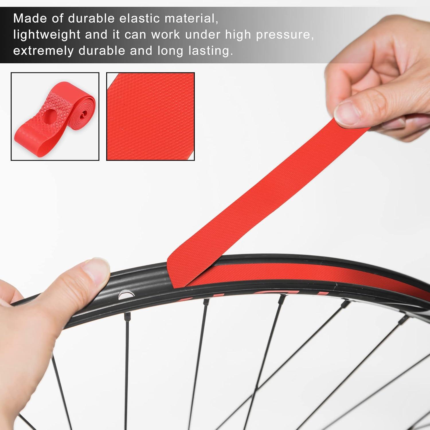 X AUTOHAUX 16 Inch Bike Wheel Rim Tape - PVC Adhesive Inner Tube Tape ...