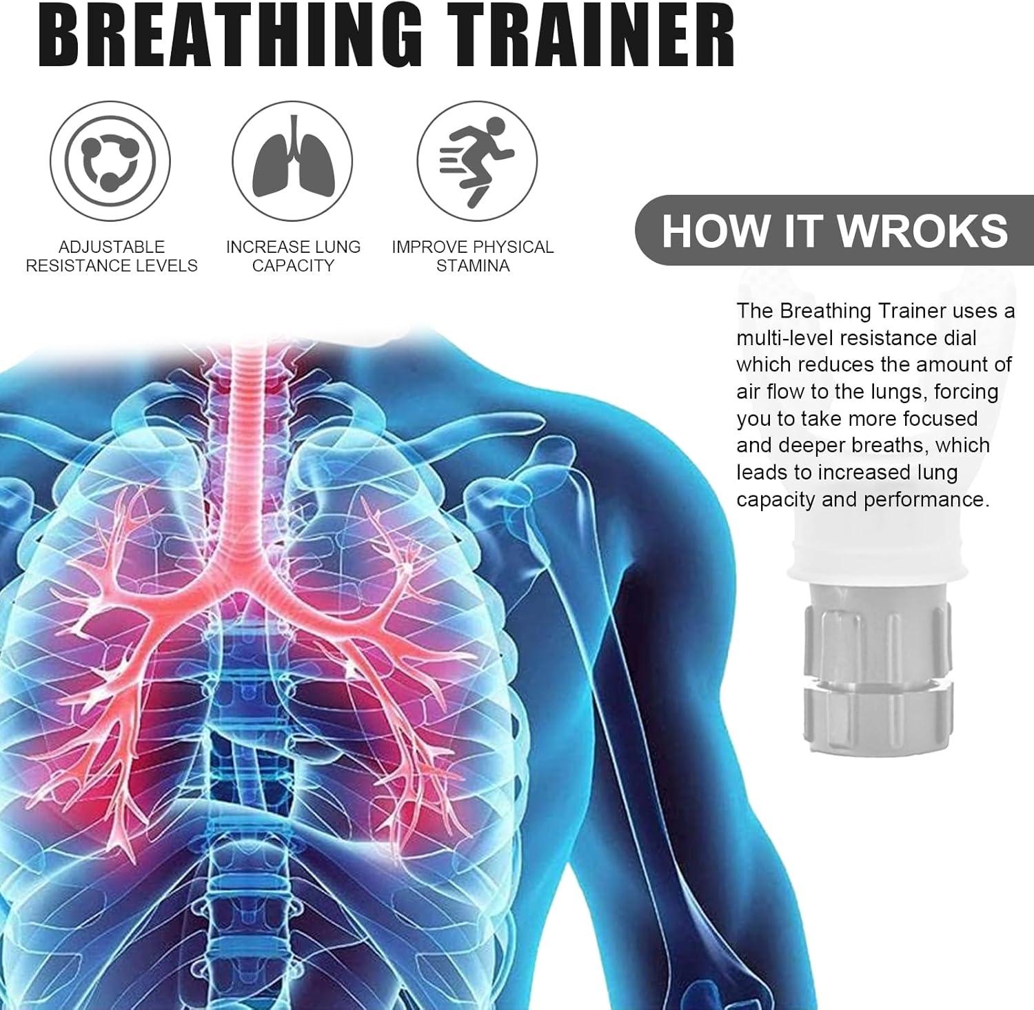 Breathing Trainer Iron Lung Breath Trainer Improve Lung Capacity ...