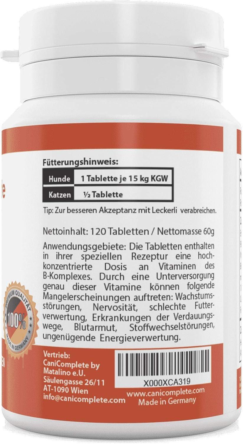 CANICOMPLETE High-Dose Vitamin B Complex for Dogs & Cats | Boost Immune ...