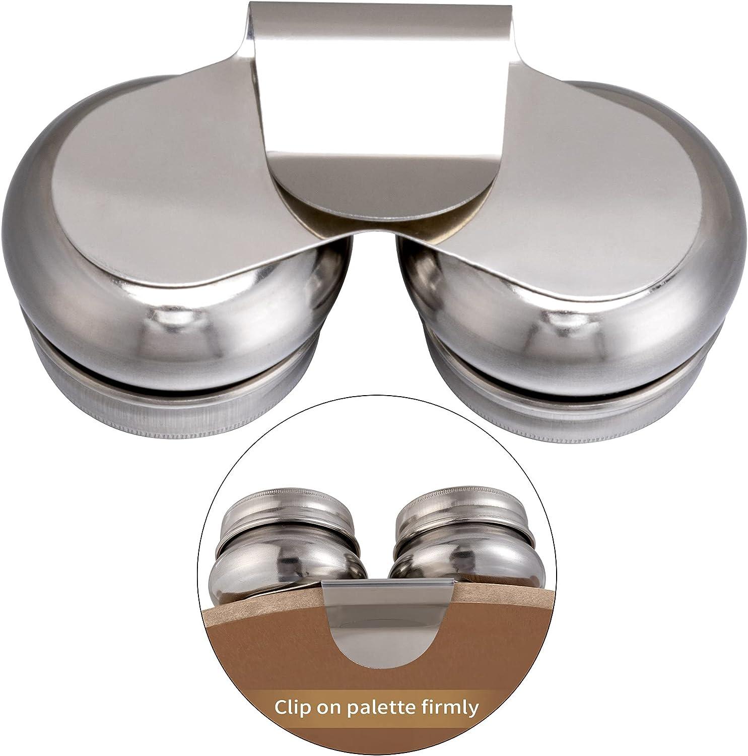 MyLifeUNIT Large Mouth Double Dipper Palette Cup - Convenient and ...