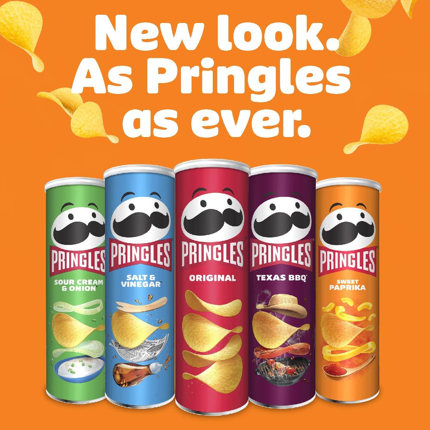 Buy Pringles Sweet Paprika 8-Pack (185g) - Irresistible Crisp Chips ...