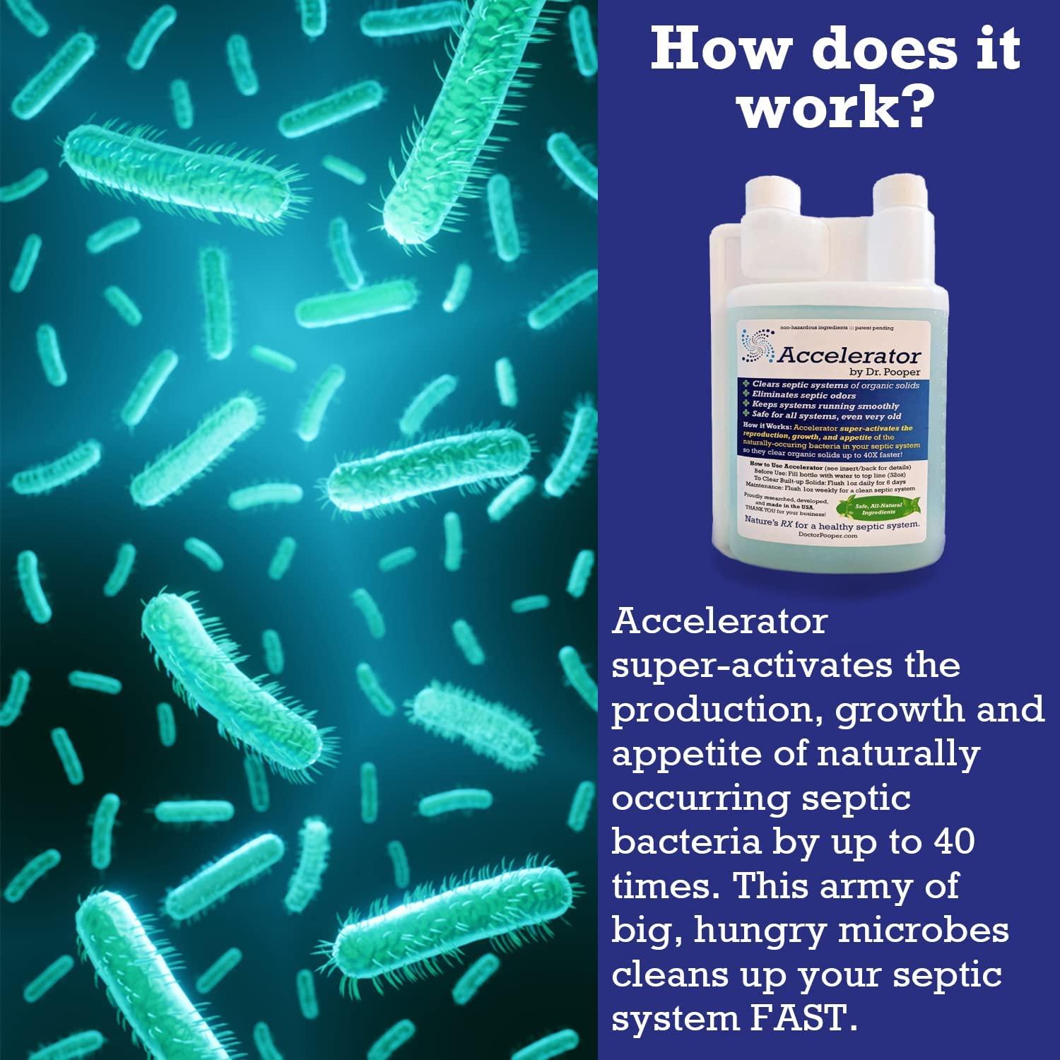 Dr. Pooper Accelerator Septic Tank Treatment - Organic Maintenance ...