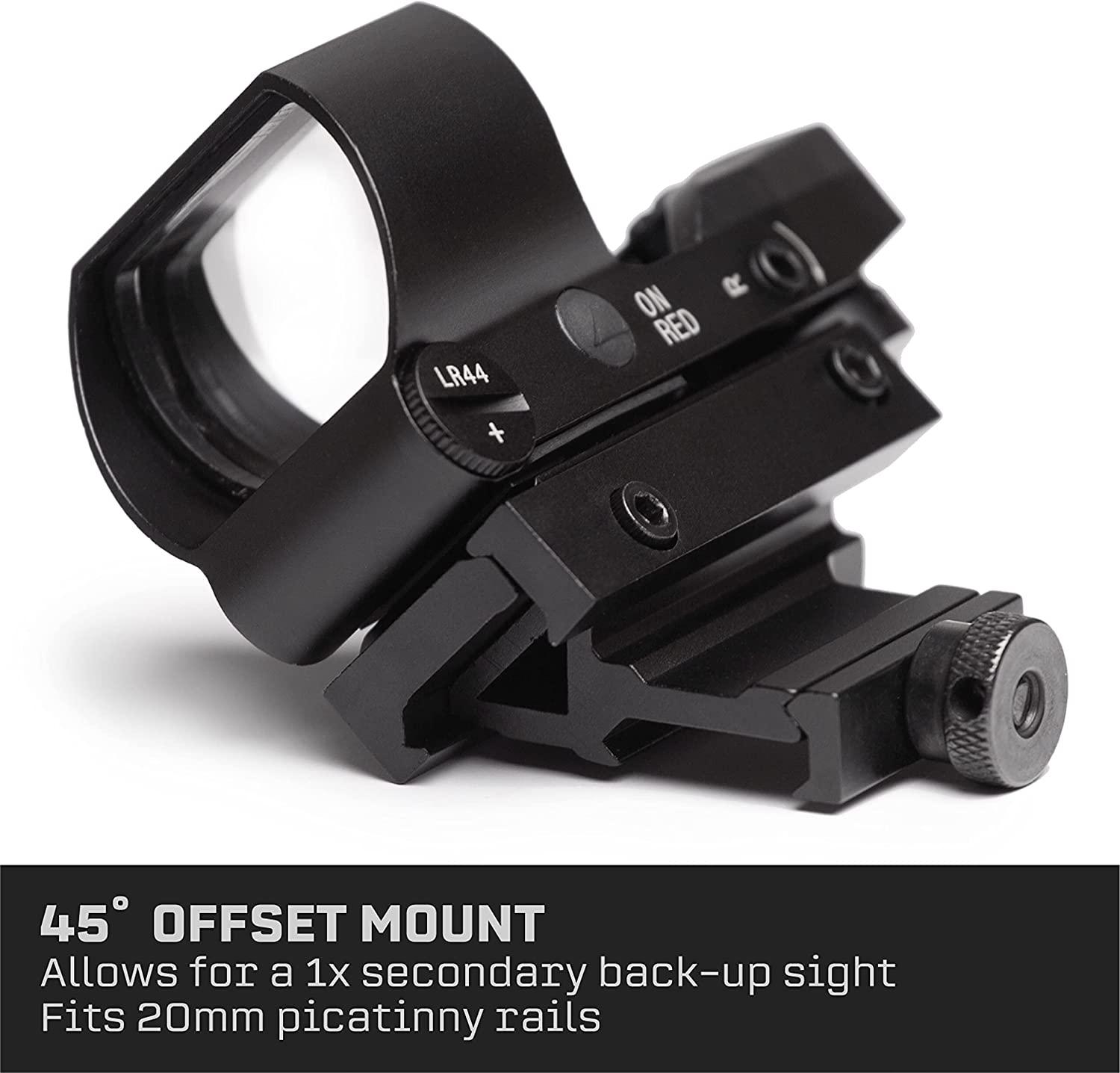 Predator V2 Reflex Sight with 45 Degree Offset Mount | Combat Veteran ...