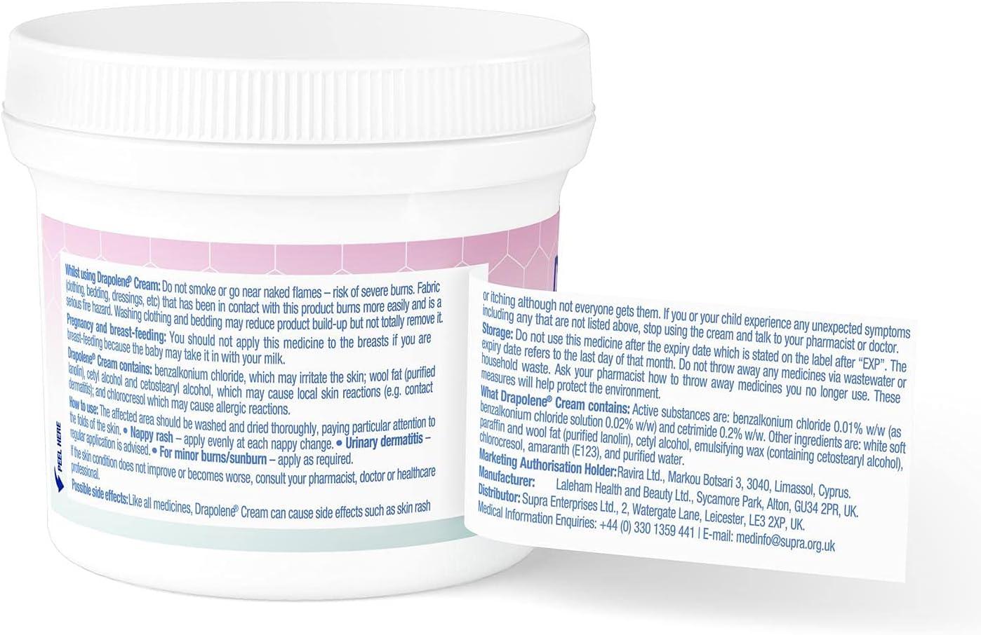 Drapolene Cream 350g - Soothing and Protecting Formula for Skin ...