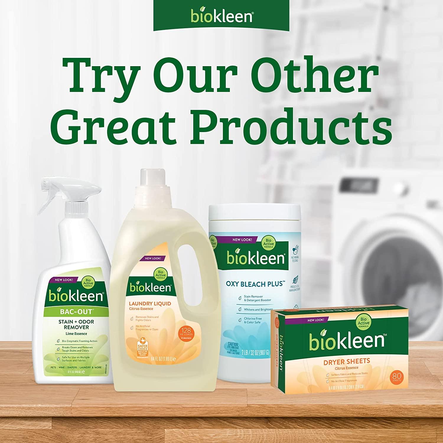 Biokleen Laundry Detergent Powder, Concentrated, Eco-Friendly, Non ...