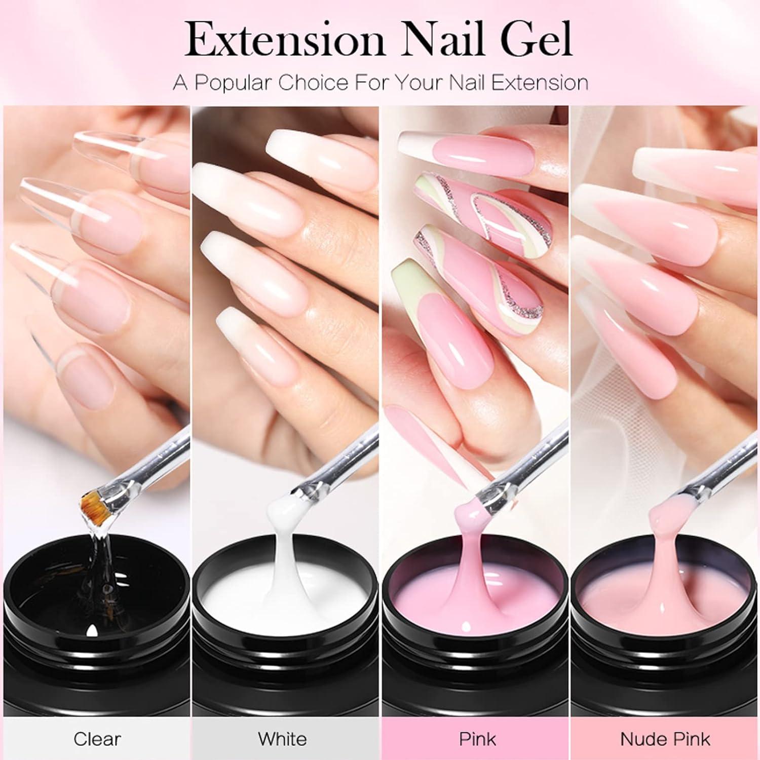 White Builder Gel for Nail Extension and Strengthening - 15ml | Buy Now ...