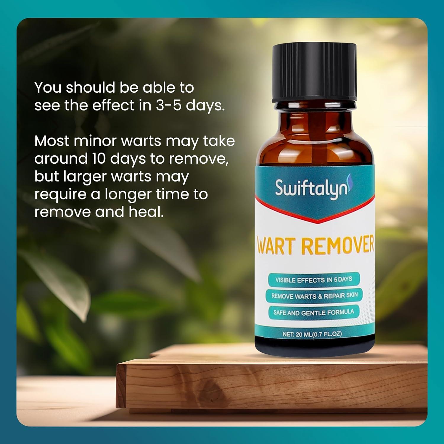 Wart Remover 20 ML - Effective Wart Removal for Hands and Body - Skin ...