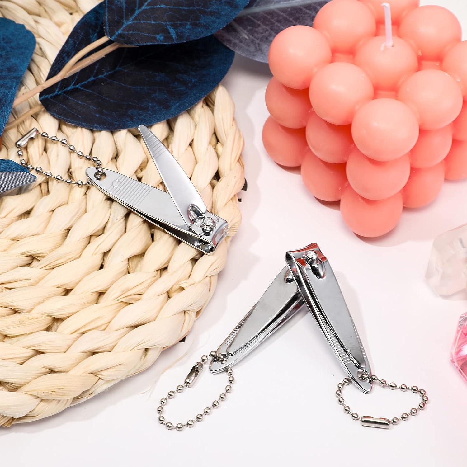 144-Piece Stainless Steel Nail Clippers Set - Fingernail & Toenail ...