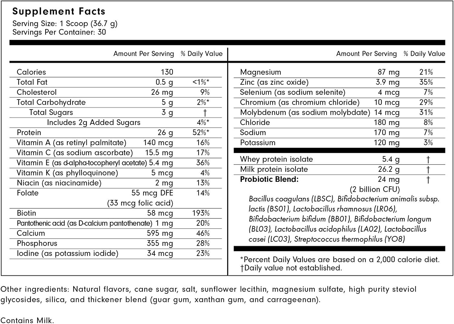 LADDER Grass-Fed Whey Protein Powder 26g Protein for Muscle Gain | 7g ...