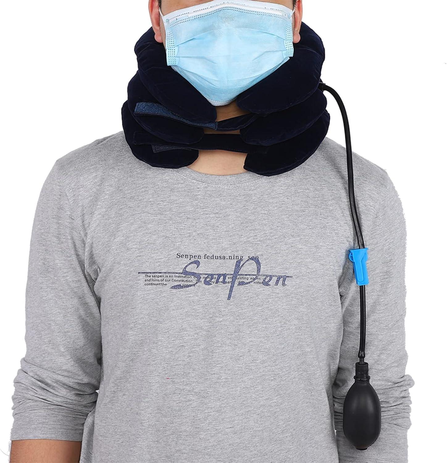 Buy Inflatable Cervical Collar - Neck Support & Breathable Neck ...
