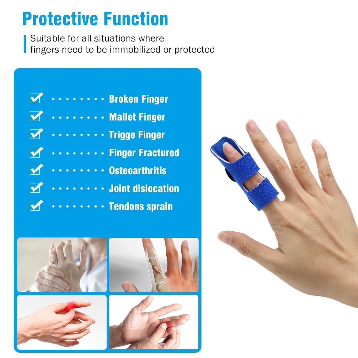 Wepai 5-Piece Finger Support Set | Ideal for Small Fingers Stiffness ...