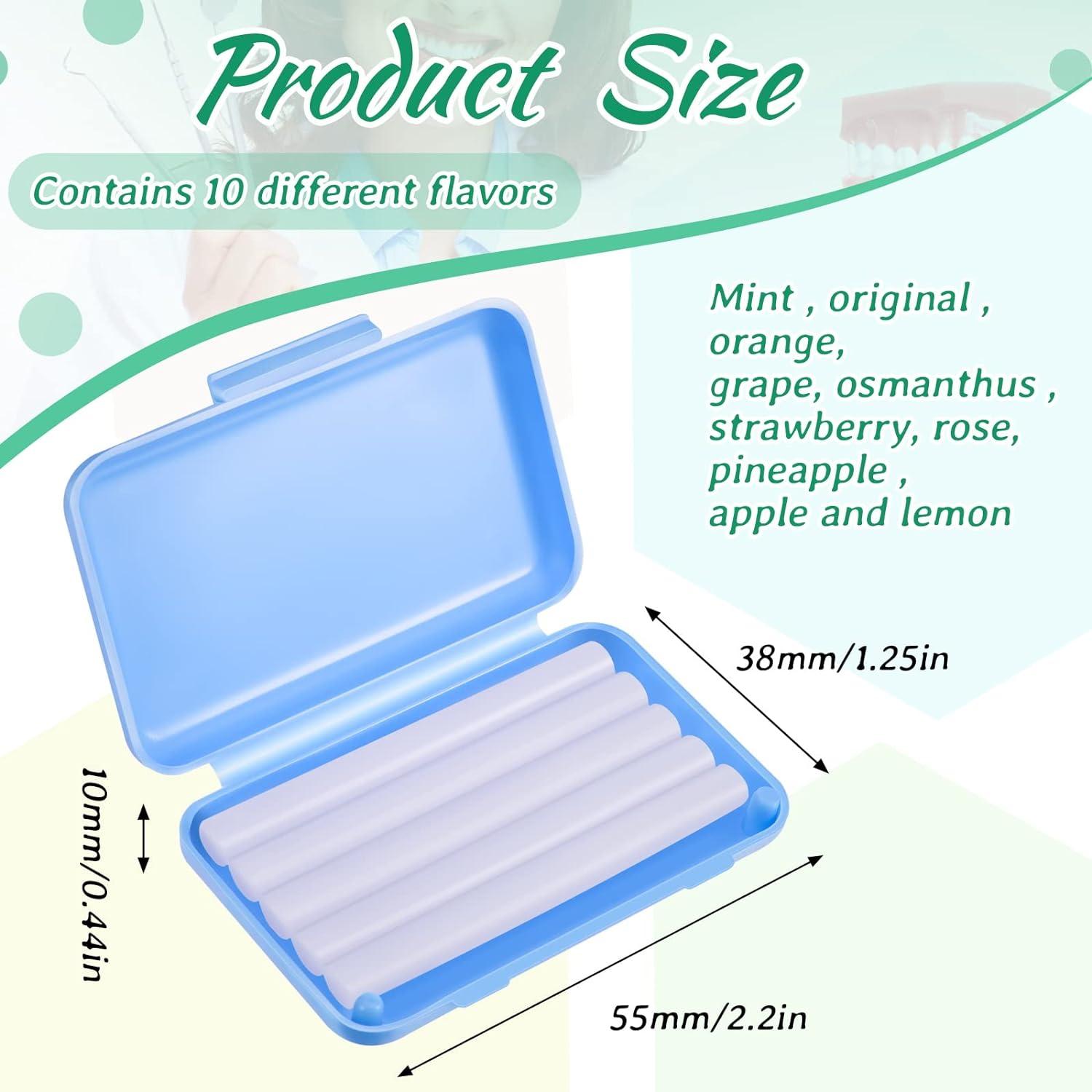 40 Pack Clear Braces Wax for Teeth - Dental Wax for Braces Wearers ...
