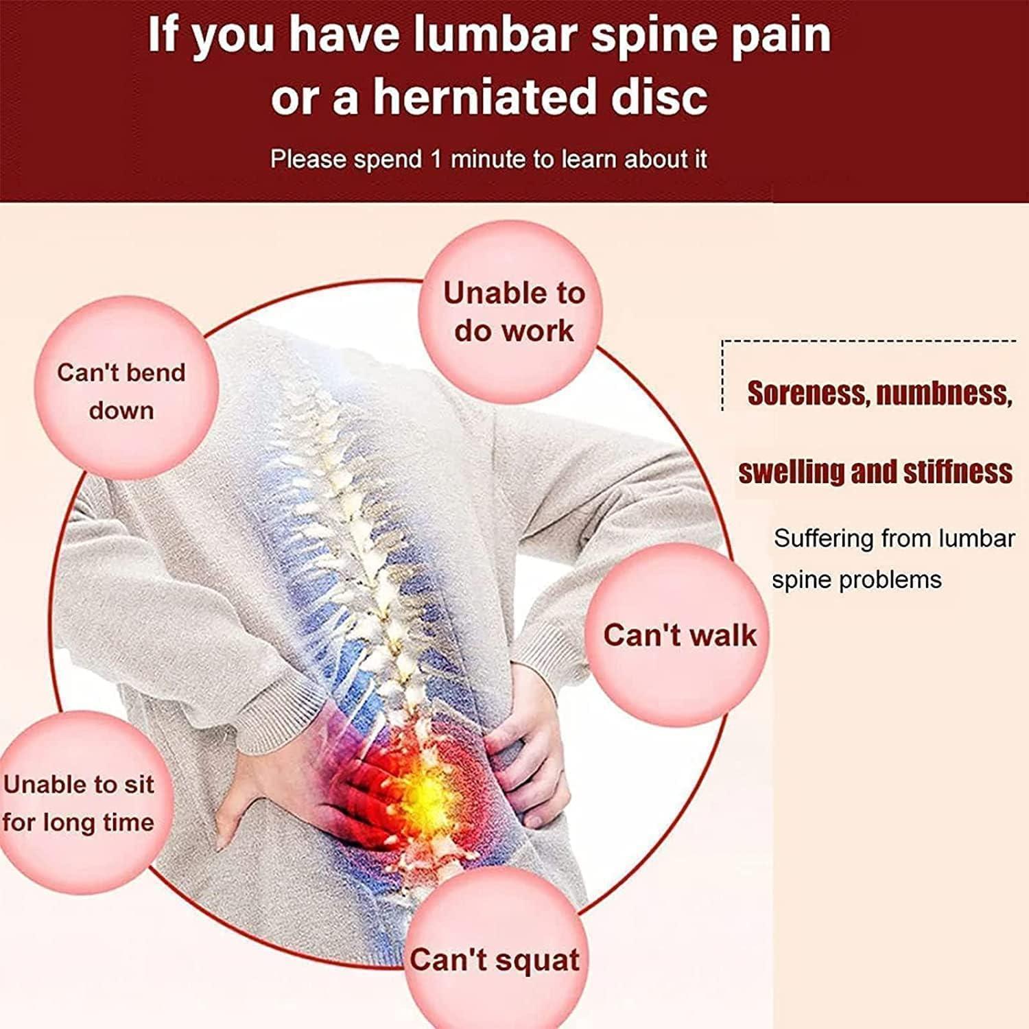 Herbal Pain Relief Spray for Lumbar Spine & Joints | Cold Compress for ...