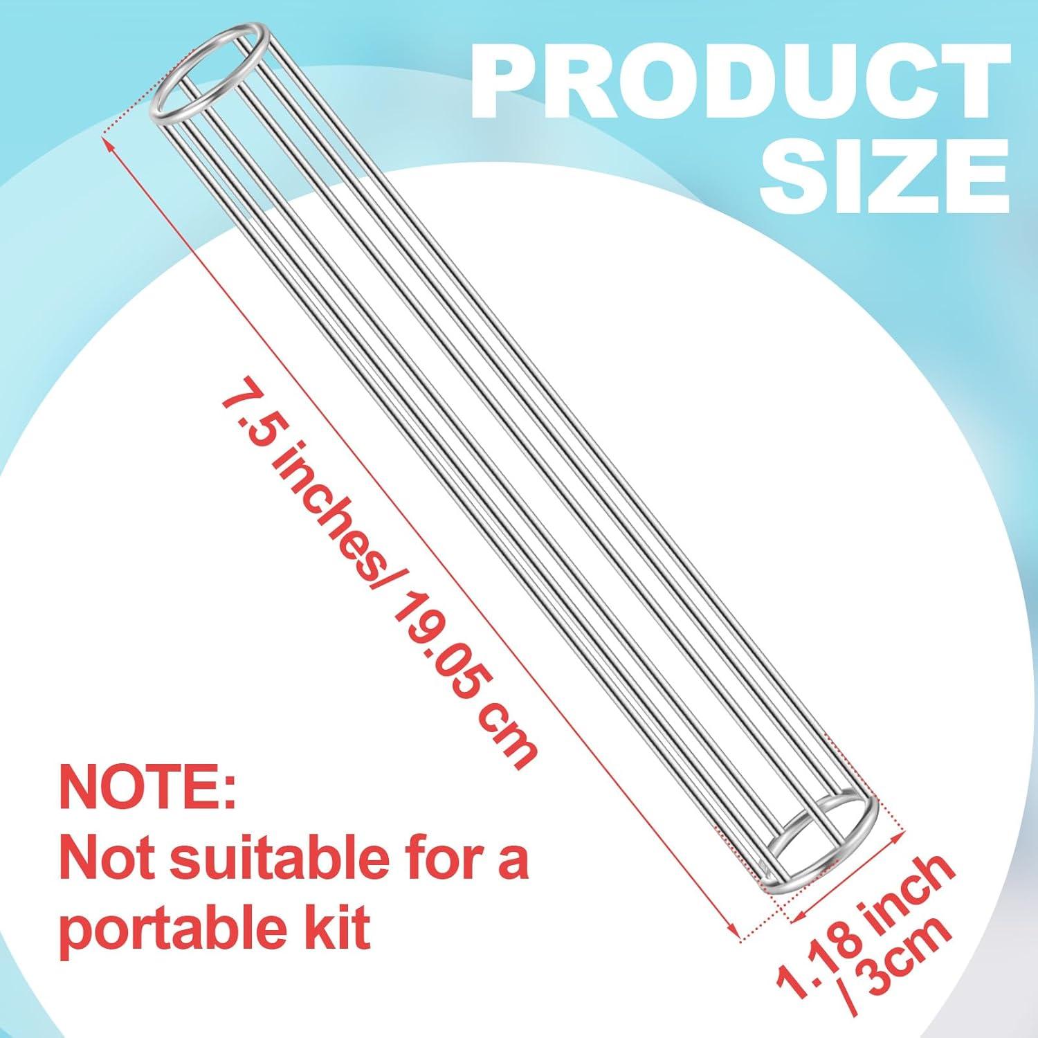 Zonon 4 Pcs Metal Cage Applicator Tube - Tubular Gauze & Bandage ...