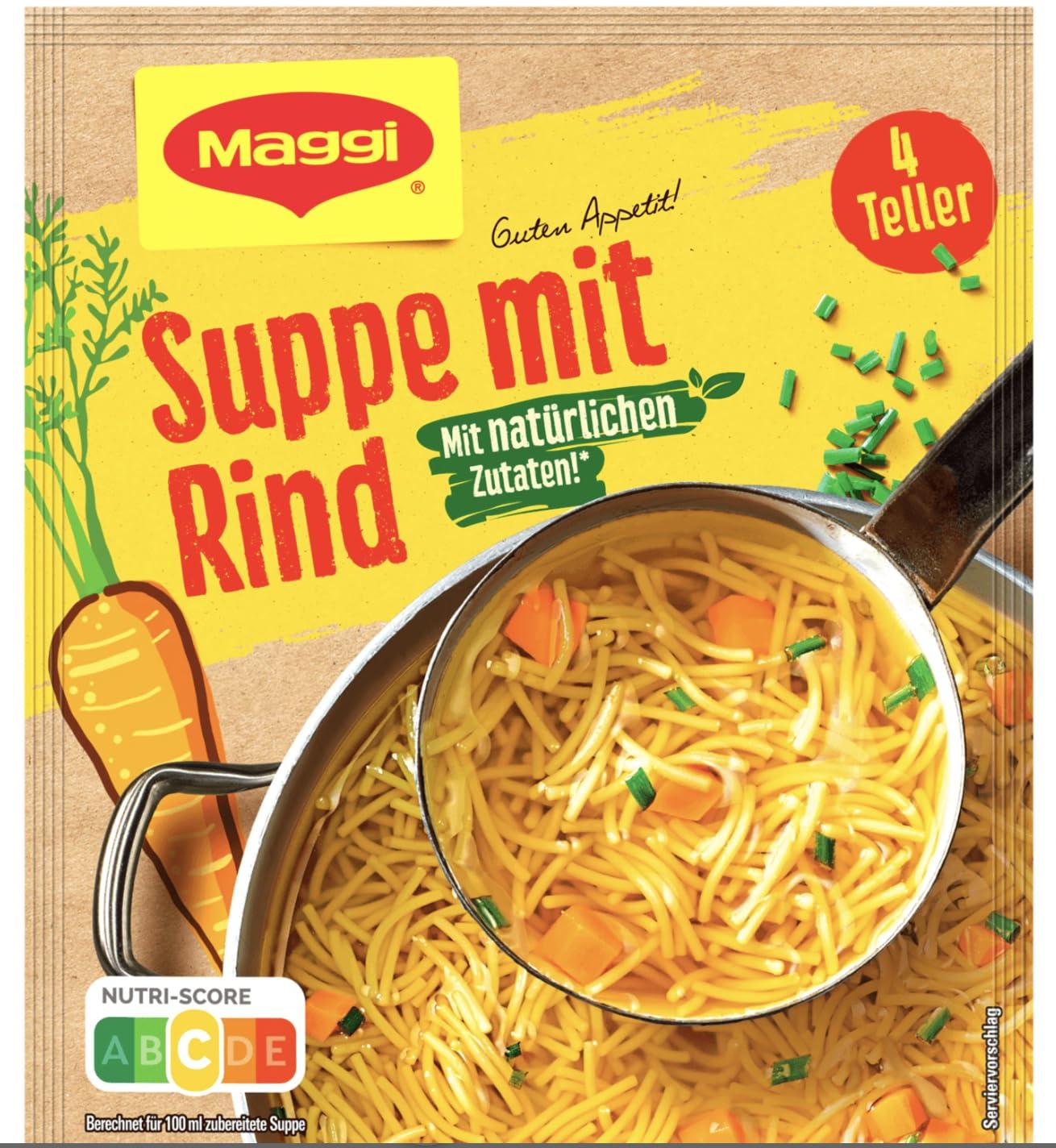 Maggi Bon Appetit Beef Soup 85g - Makes 4 Plates | International ...