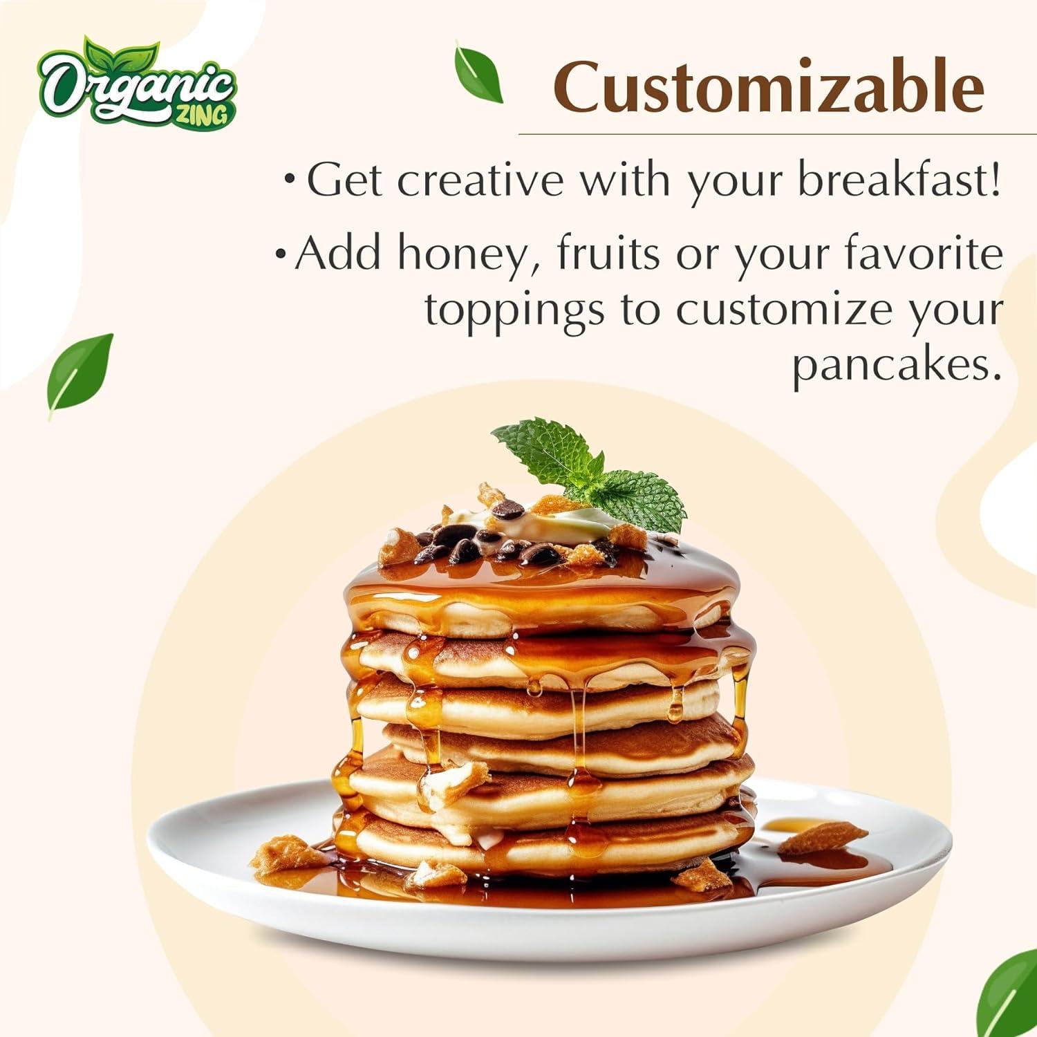 Organic Zing Mix Millet Pancake Mix | Wholesome Breakfast Bliss in ...