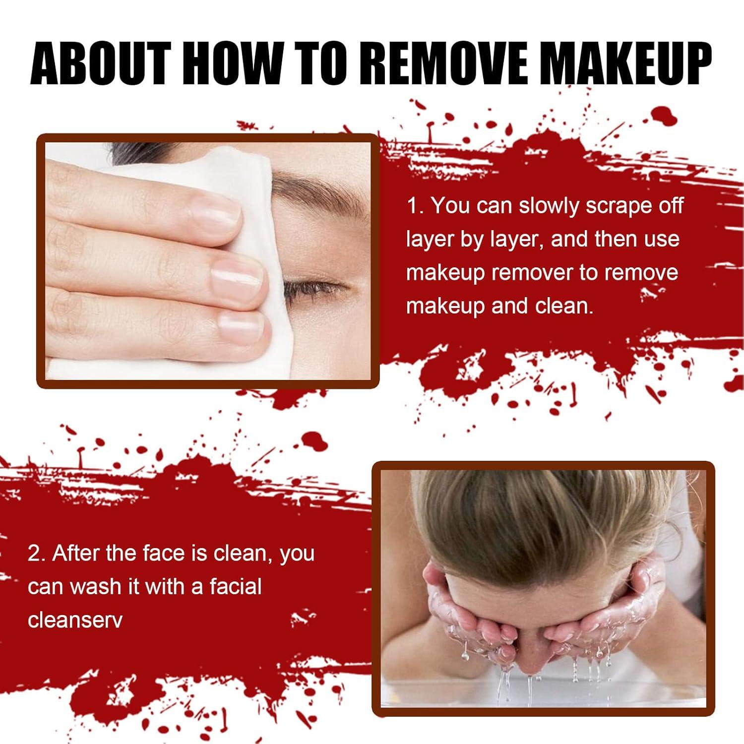 Buy Halloween SFX Makeup Kit | Bruise Makeup Scar Wax & Fake Blood for ...